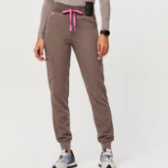 Figs | Pants & Jumpsuits | Womens Smokey Taupe High Waisted Zamora ...